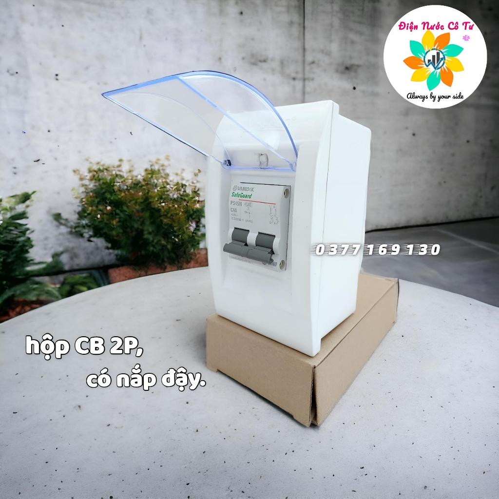 Hộp bảo vệ CB 2P CB chống giật Aptomat có nắp đậy | Shopee Việt Nam