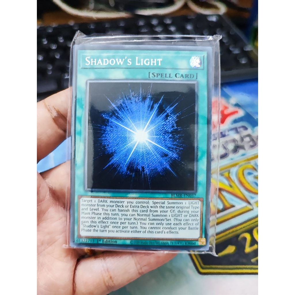 [Yugioh Funny Shop] 1 lá thẻ bài Shadow's Light - BLMR-EN037 - Secret ...