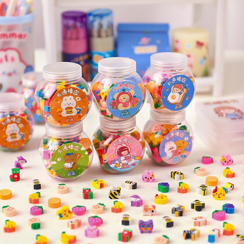 50 cục gôm mini dễ thương cho bé - cục tẩy cute | Shopee Việt Nam