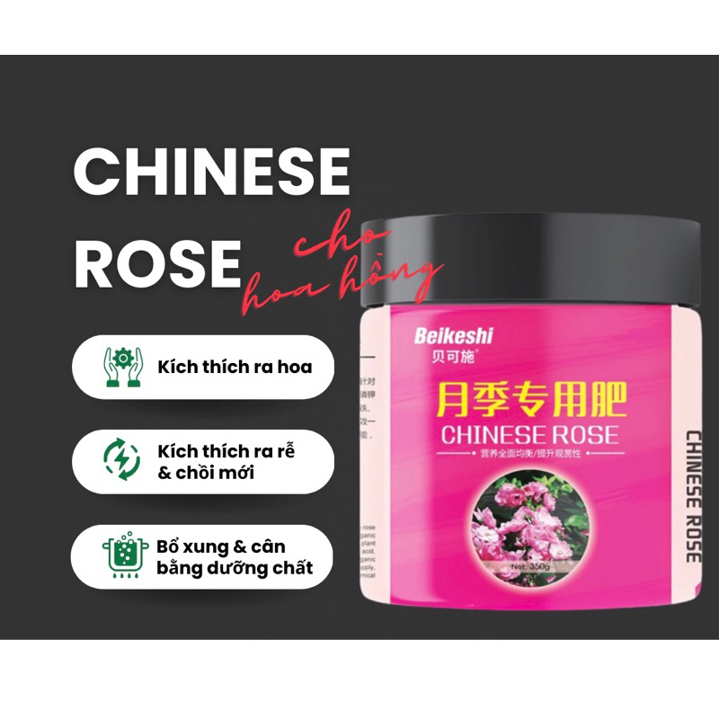 Phân bón hoa hồng CHINESE ROSE | Shopee Việt Nam