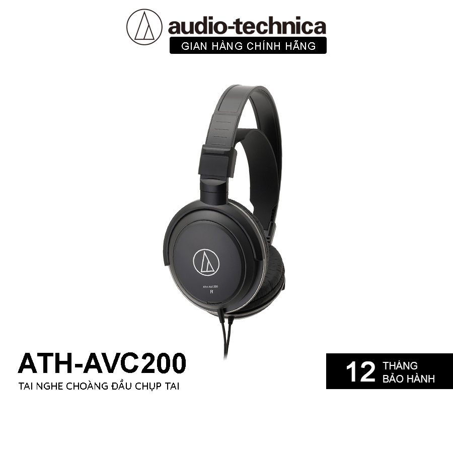 Tai Nghe Audio-Technica Professional Hifi ATH-AVC200 - Hàng Chính Hãng | Shopee Việt Nam