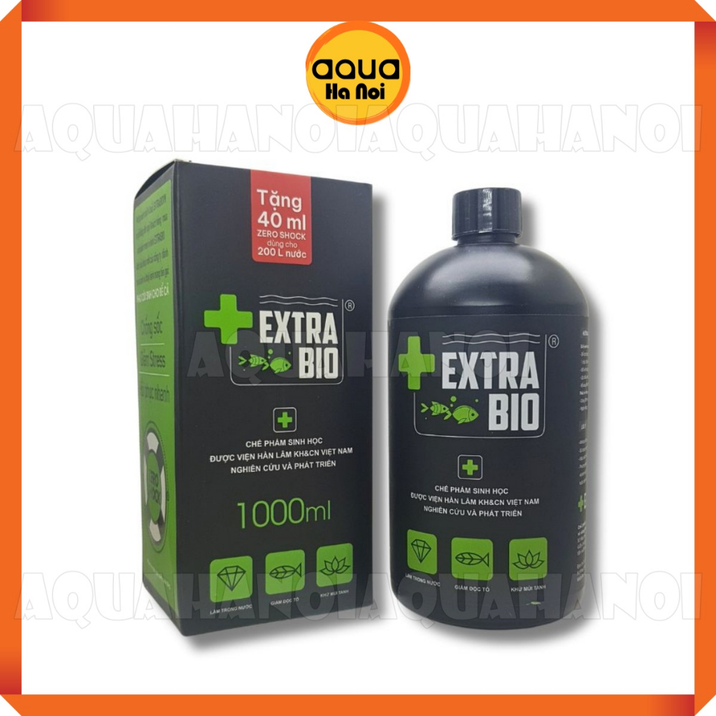 Vi sinh Extra Bio làm trong nước bể cá cảnh thủy sinh - Chai 1000ml | Shopee Việt Nam
