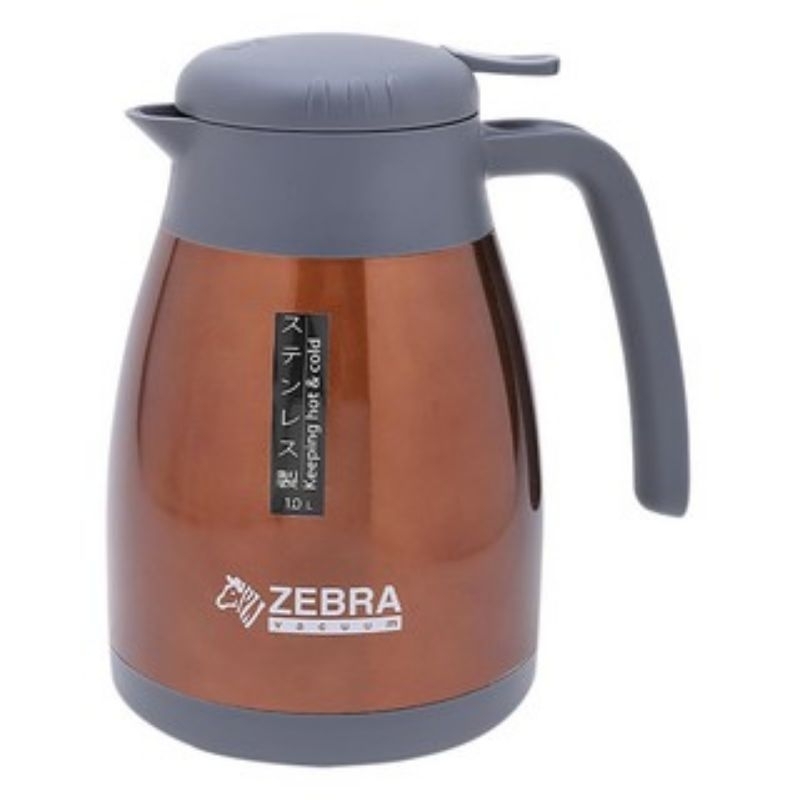 Bình Giữ Nhiệt Inox Zebra Smart II 1L Nâu 112967 | Shopee Việt Nam