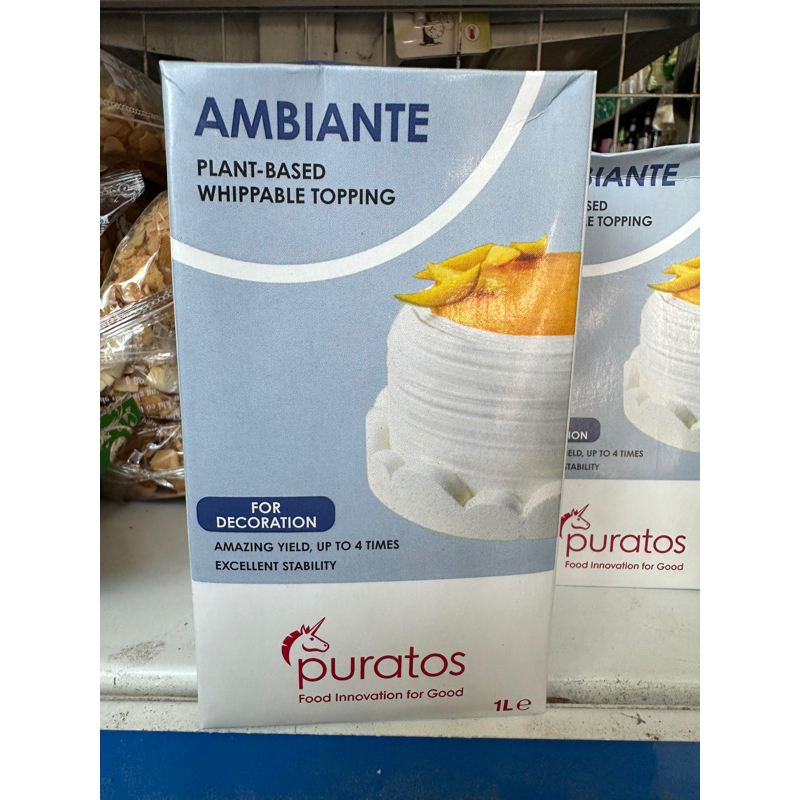 Kem topping Puratos Ambiante ( White) 1L | Shopee Việt Nam