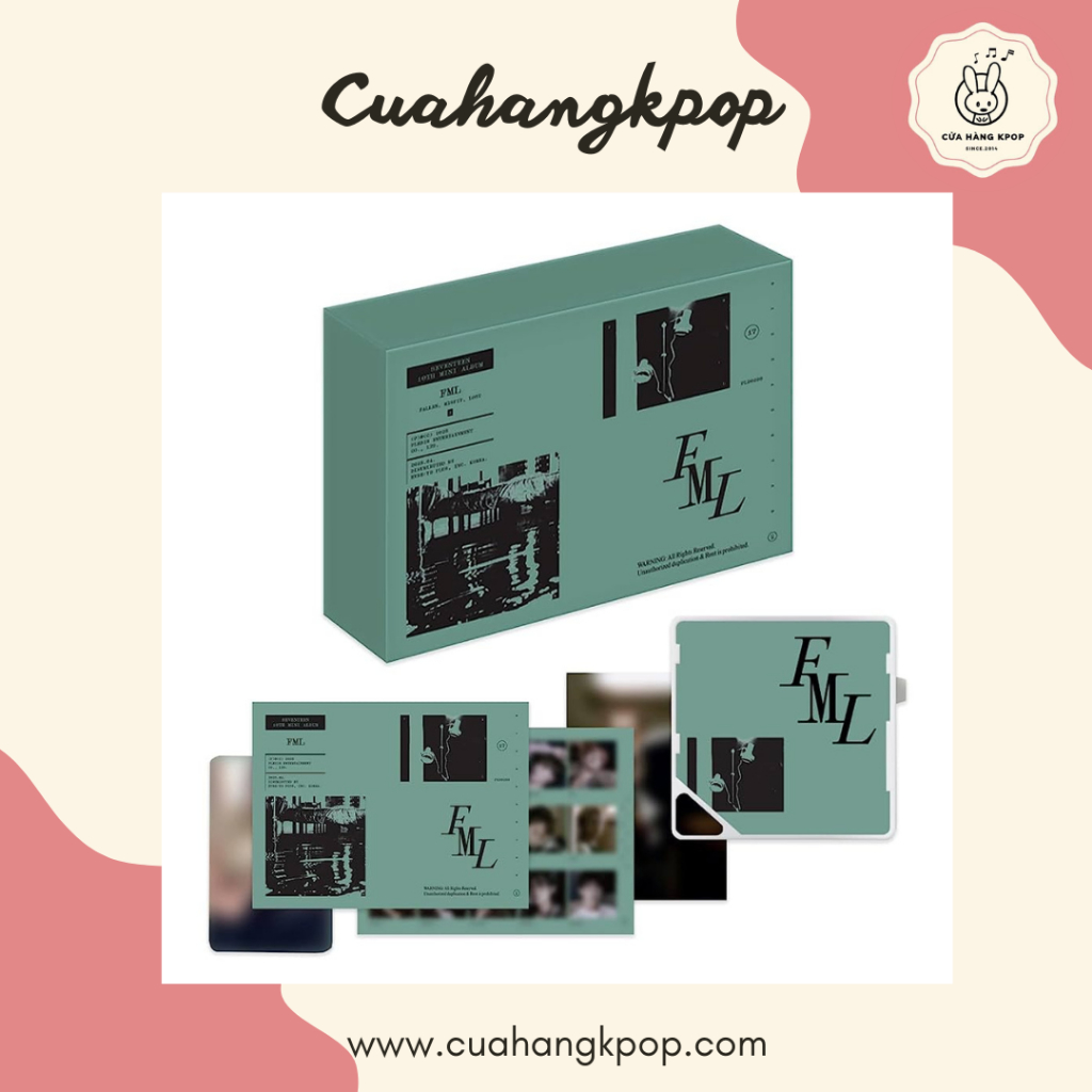 Album SEVENTEEN - FML đủ version có sẵn | Shopee Việt Nam