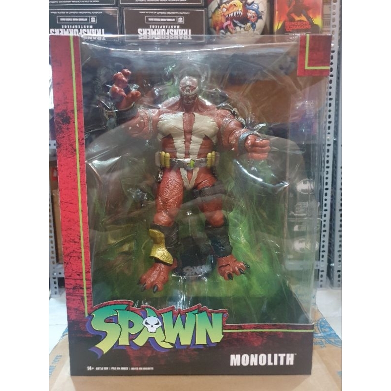 Mô hình nhân vật McFarlane Toys - Spawn Megafig - Monolith, cao 18cm - Chính Hãng - Mới 100% ...