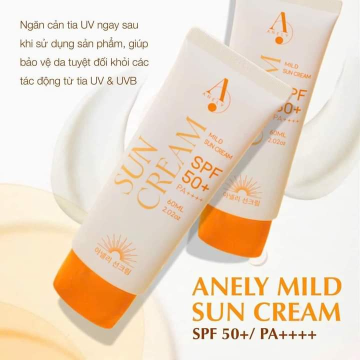 Kem chống nắng Anely Mild Sun Cream SPF 50+ PA ++++ Nội Địa Hàn Quốc ...