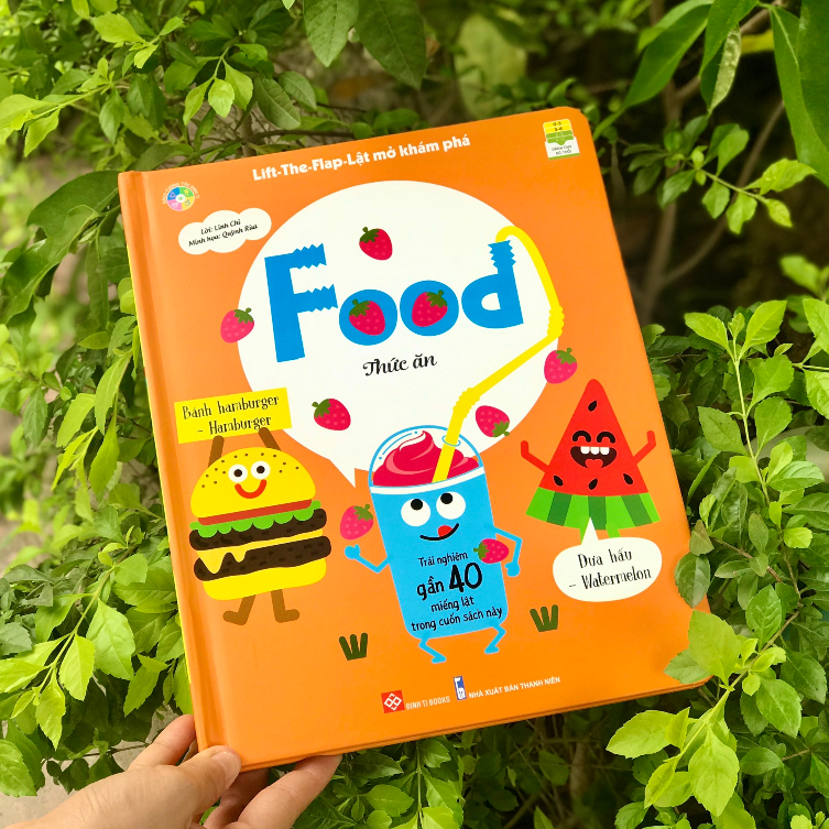 Sách - Lift-The-Flap - Lật mở khám phá - Foods - Thức ăn | Shopee Việt Nam