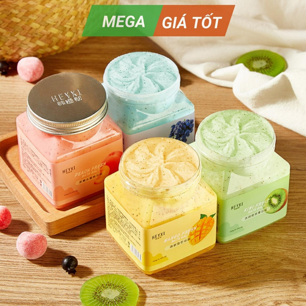 Tẩy Da Chết Body HEYXI Chiết Xuất Từ Trái Cây Làm Trắng Da Dưỡng Ẩm Và ...