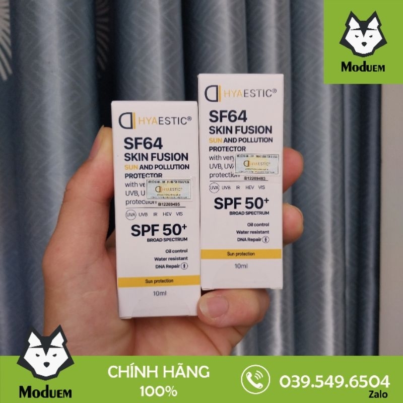 [ Hàng Cty 10ml ] Kem chống nắng Hyaestic Skin Fusion SF64 Sun And ...