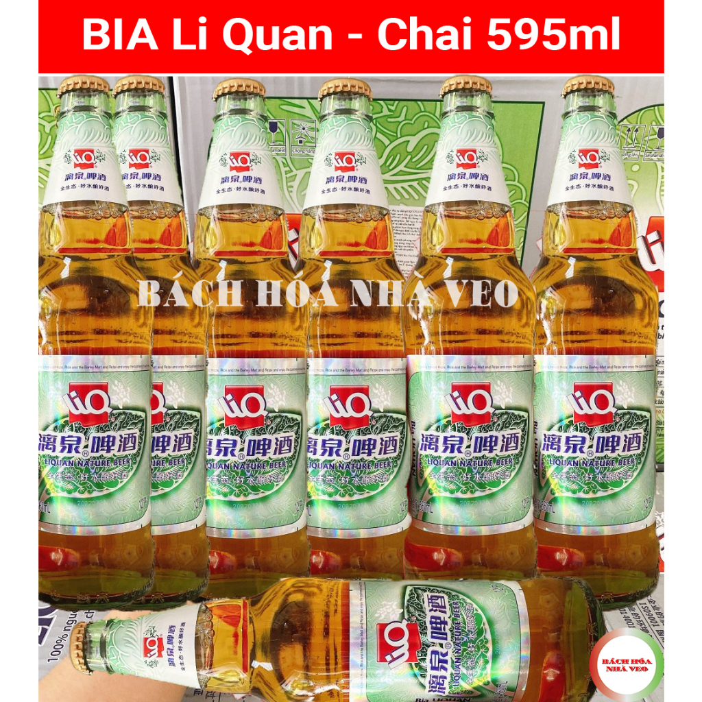 [THÙNG 12 Chai] Bia Liquan 500ml Trung Quốc, Loại 12 Độ P, Hàng Chuẩn Nhập Khẩu, Đóng Gói Chắc ...