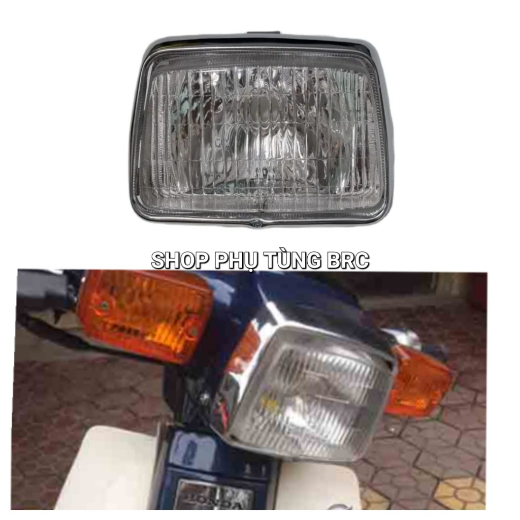 Bộ pha đèn xe CUB 82 ( 1 bộ gồm: chóa, kiếng, vòng đèn) | Shopee Việt Nam