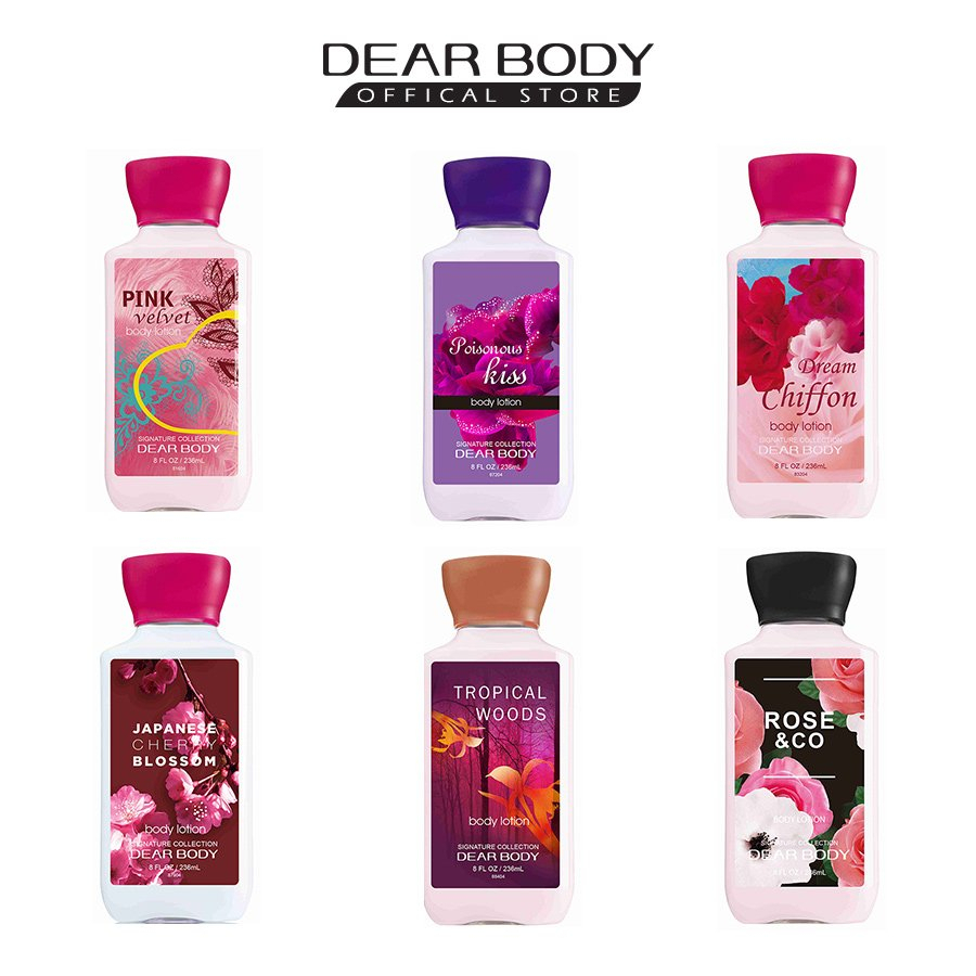 Kem Body lotion HƯƠNG NƯỚC HOA DEAR BODY - BODY LOTION 236ml ( Sữa ...
