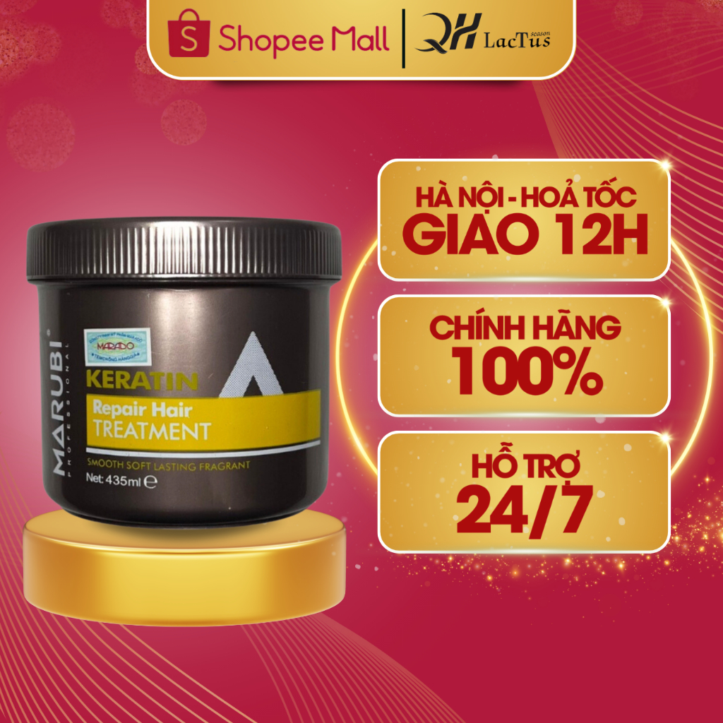 ủ tóc marubi keratin phục hồi hư tổn chống xơ rối và tăng cường độ ẩm ...