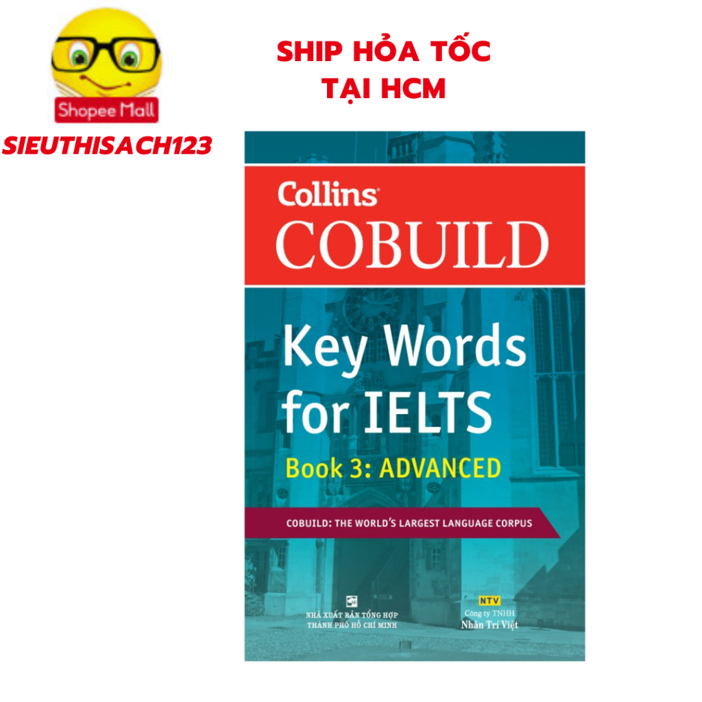 Sách - Collins Cobuild Key Words for ielts - Book 3 : Advanced | Shopee Việt Nam