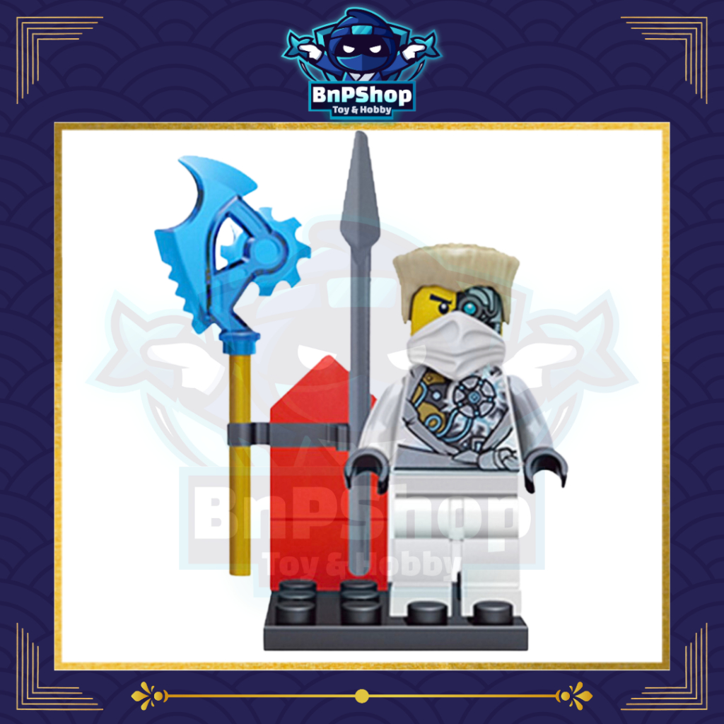 [NINJAGO] TECHNO ZANE - MINIFIGURE NINJAGO SEASON 3 - REBOOTED (Hàng ...