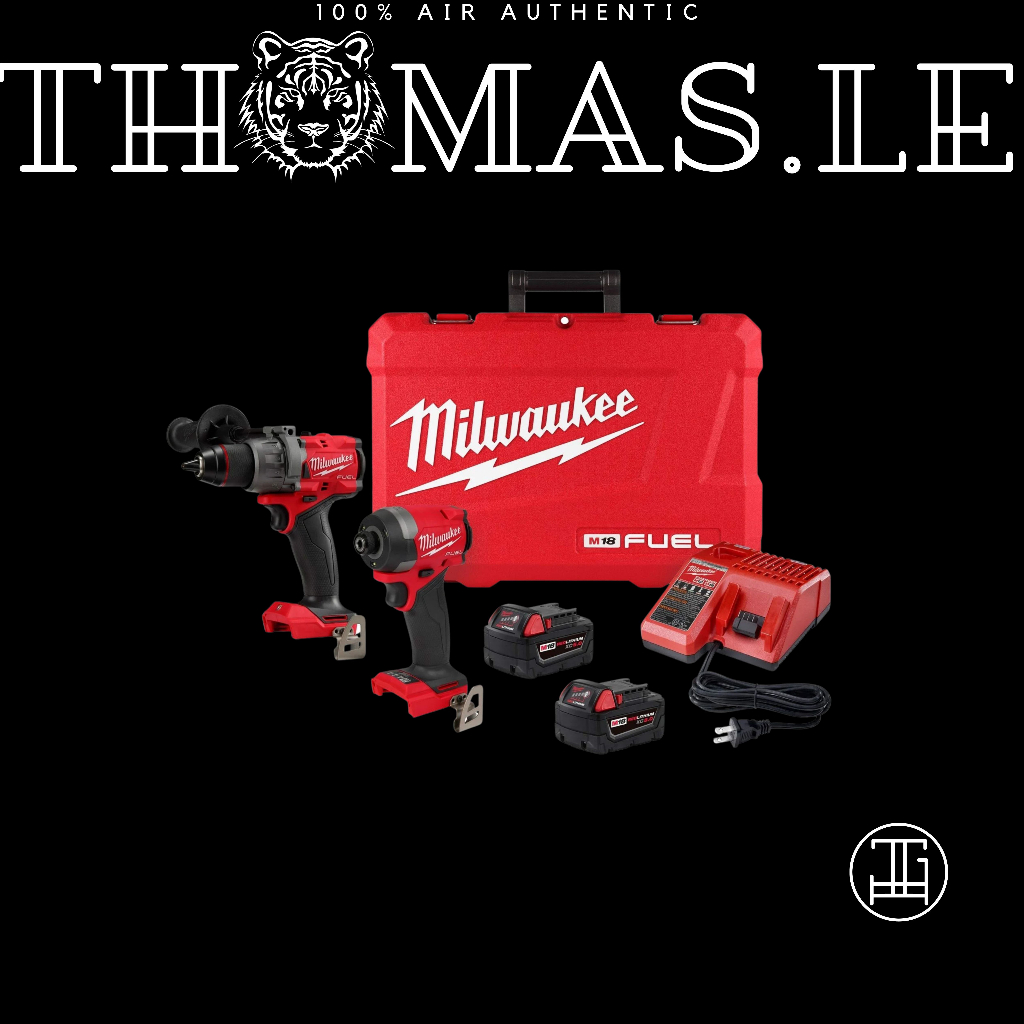 COMBO Milwaukee M18 MÁY KHOAN 2904-20 + VÍT 2953-20 M18 3697-22 + 2 PIN ...