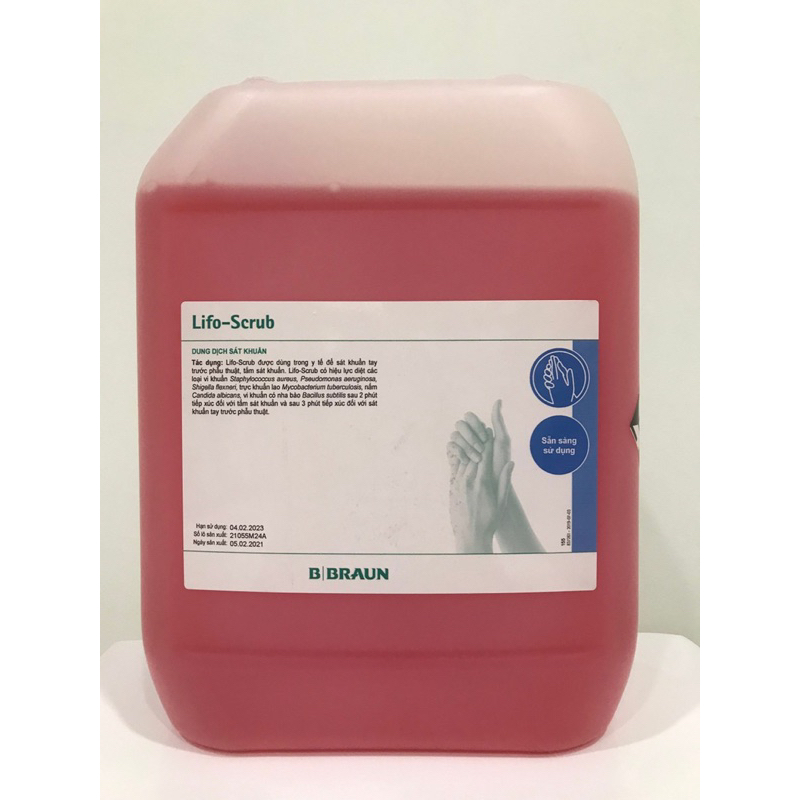 LIFO SCRUB 5L, Sát khuẩn thường quy và phẫu thuật | Shopee Việt Nam