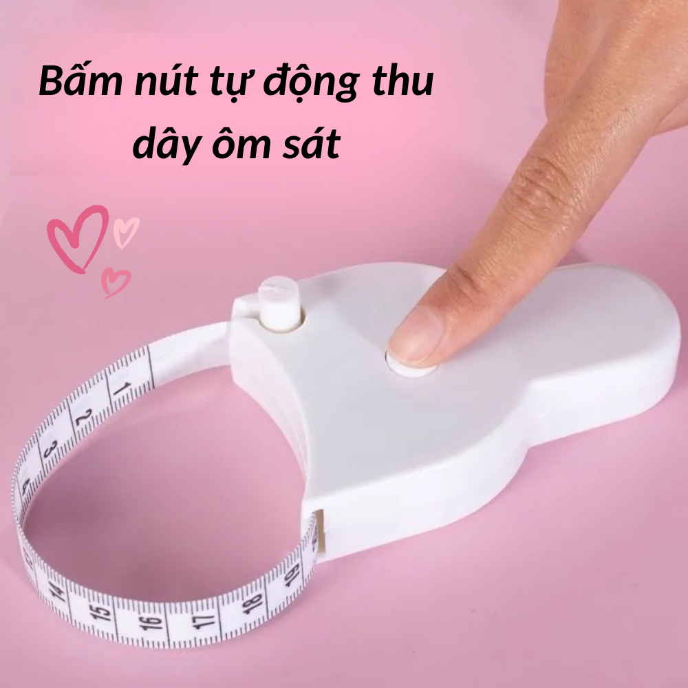 Thước Dây Đa Năng Đo Chỉ Số Cơ Thể, Thước Đo Tự Động Co Lại Vòng Eo ...