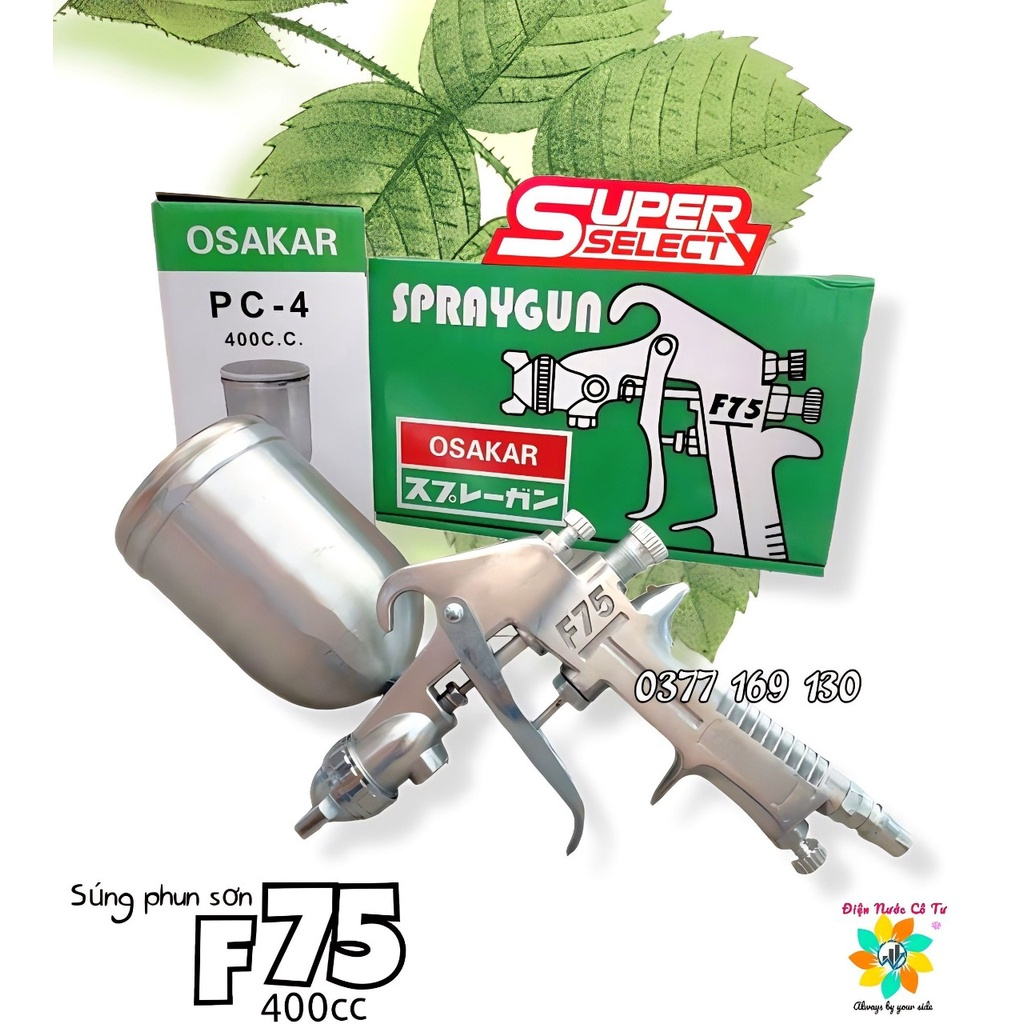 Súng phun sơn F75 - Vít tu lê phun sơn | Shopee Việt Nam