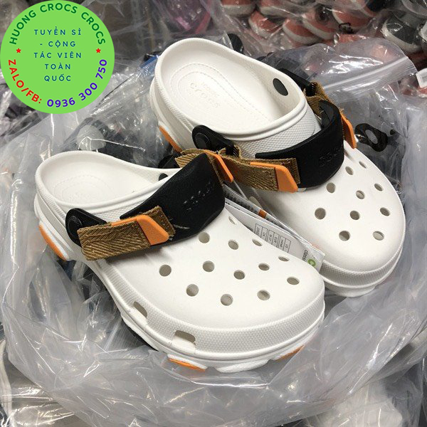 DÉP SỤC CROCS OFFROAD ALL TERRAIN CLOG MÀU trắng, hàng chuẩn xịn full ...