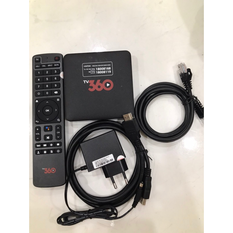 TV Tivi Box 360 Viettel Android mã DV9135 rom ATV12 hàng cũ đầu thu truyền hình kỹ thuật số ...