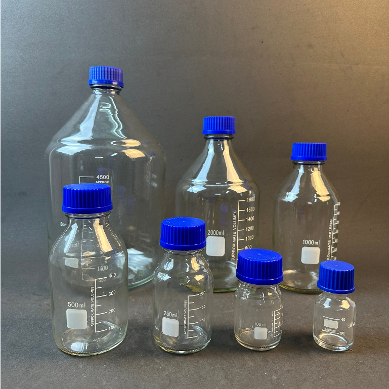 Chai trung tính trắng nắp vặn xanh ONELAB 25ml, 50ml, 100ml, 250ml, 500ml, 1000ml - LABHN ...