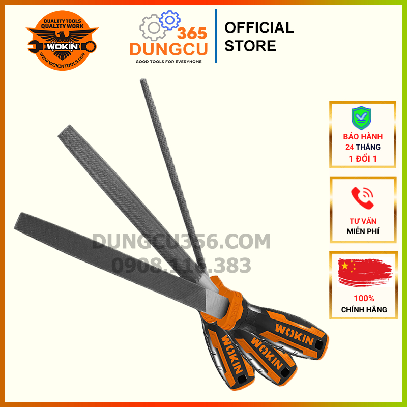 Bộ dũa thép 3 cây WOKIN 320808 - Hàng chính hãng | Shopee Việt Nam
