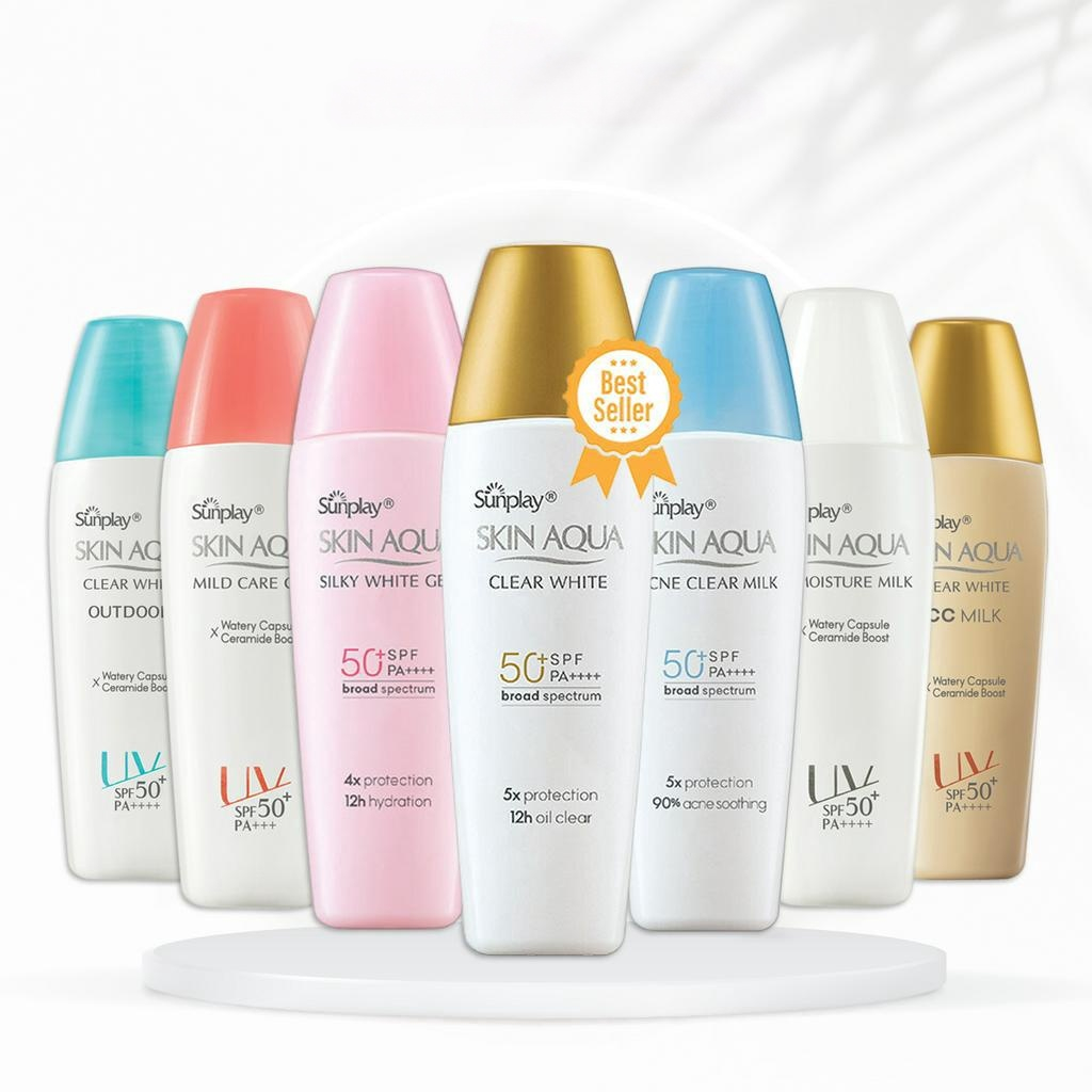 Kem Chống Nắng Sunplay Skin Aqua Dưỡng Da, Chống Nước, Dưỡng Ẩm Cho Mọi ...