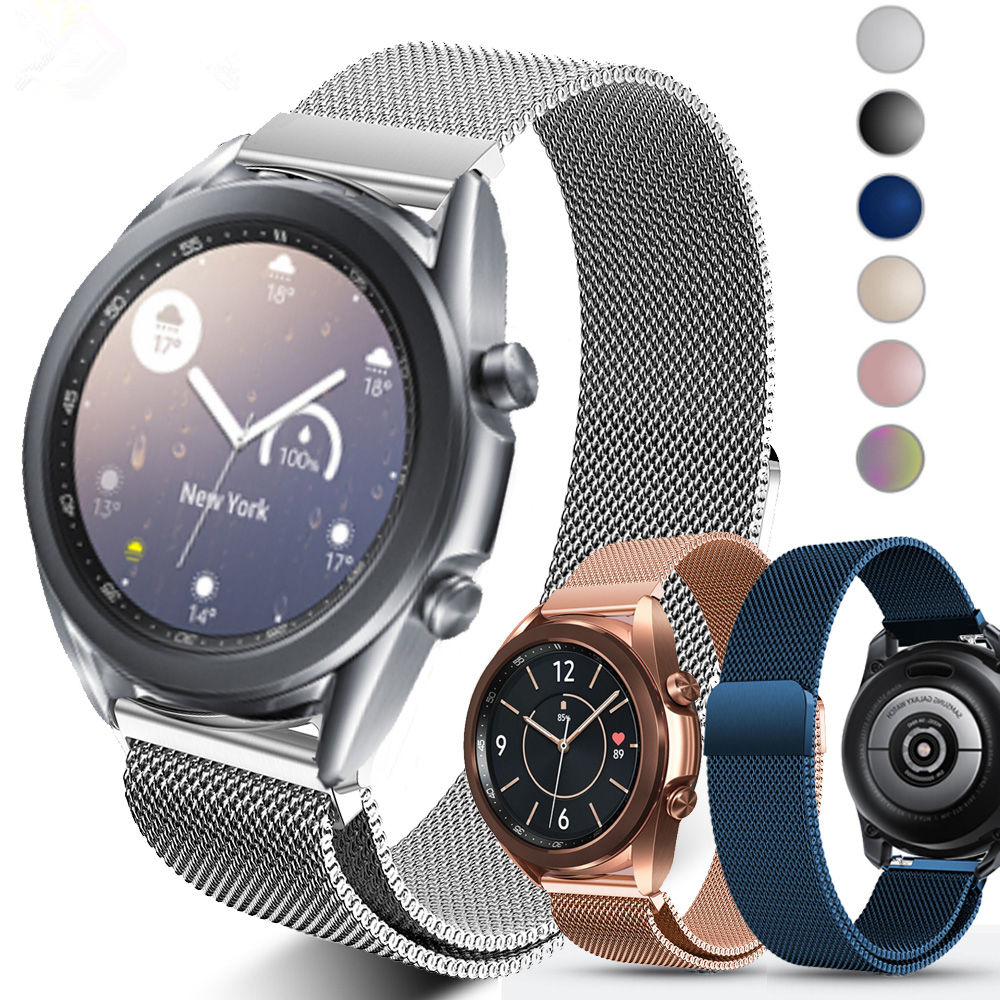 Dây đeo đồng hồ bằng thép không rỉ Milanese dành cho đồng hồ Samsung ...