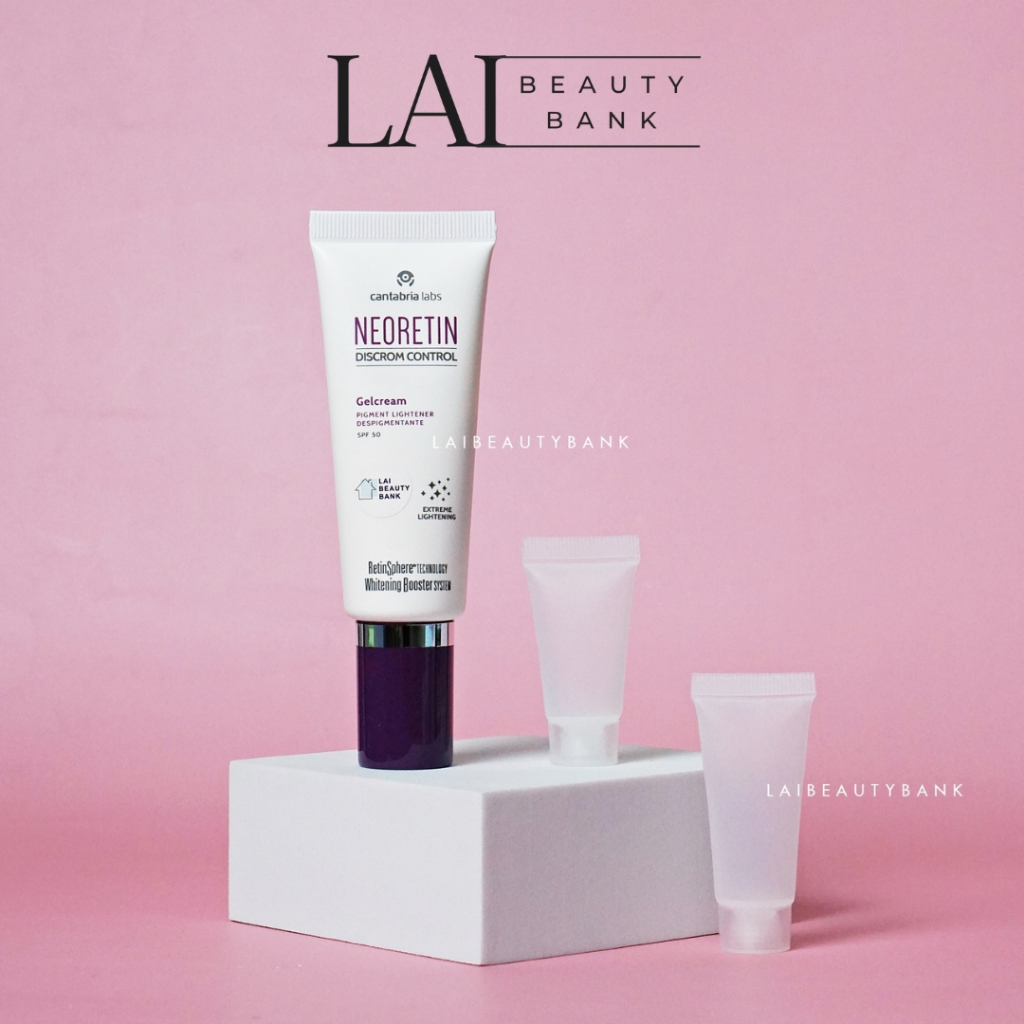 TESTER Kem chống nắng Neoretin chứa Niacinamide Discrom Control Gel ...