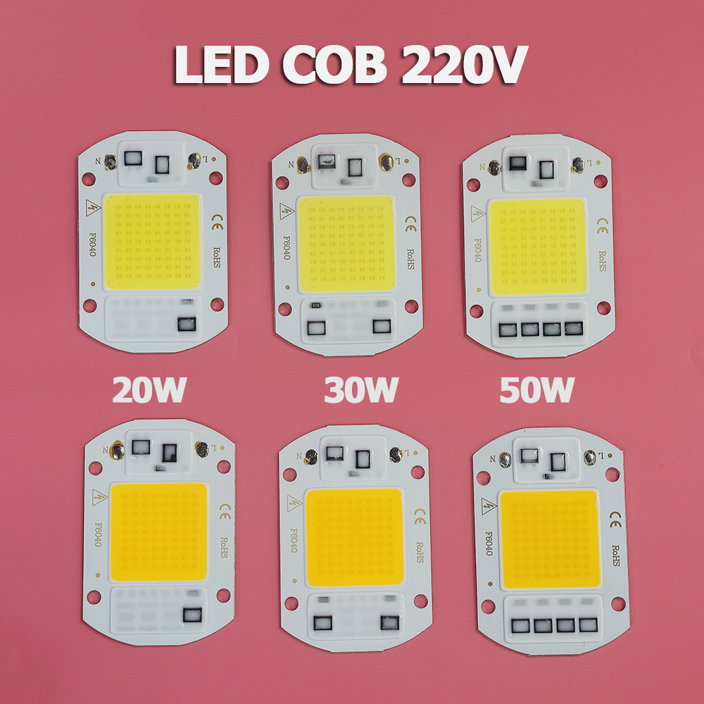 Bảng Led COB Chip LED 20W 30W 50W 220V siêu sáng | Shopee Việt Nam