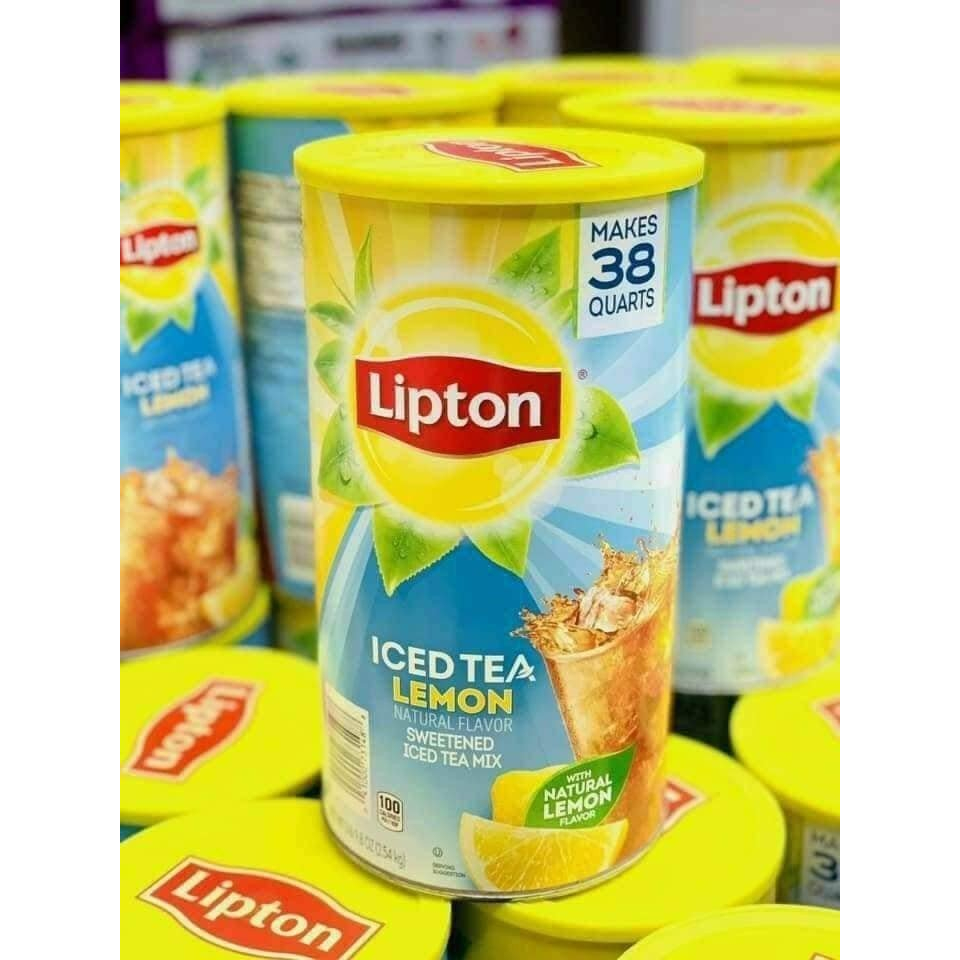 BỘT TRÀ LIPTON CHANH ⚡ MỸ ⚡CHẤT LƯỢNG LÀ SỐ 1 | Shopee Việt Nam
