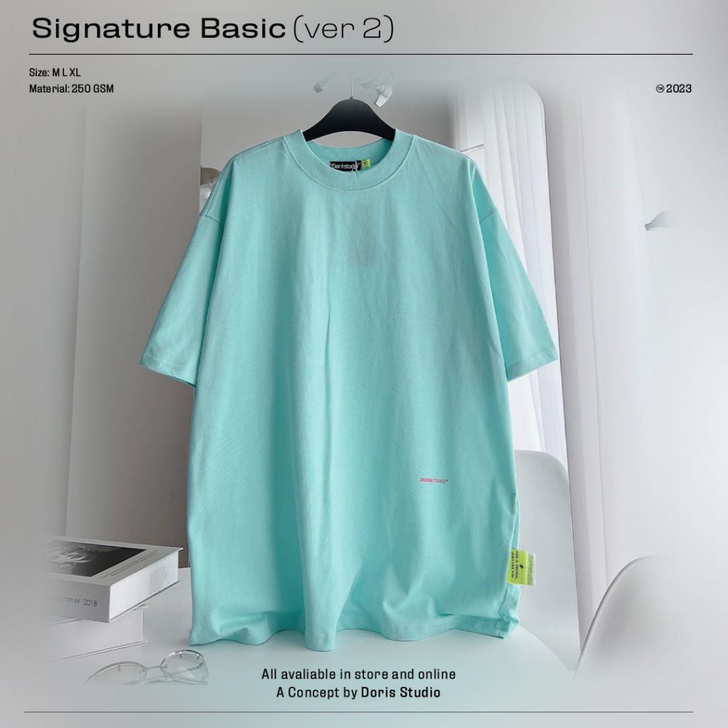 Áo Thun DORIS SIGNATURE BASIC TEE VER 2 Local Brand Unisex Premium 100% ...