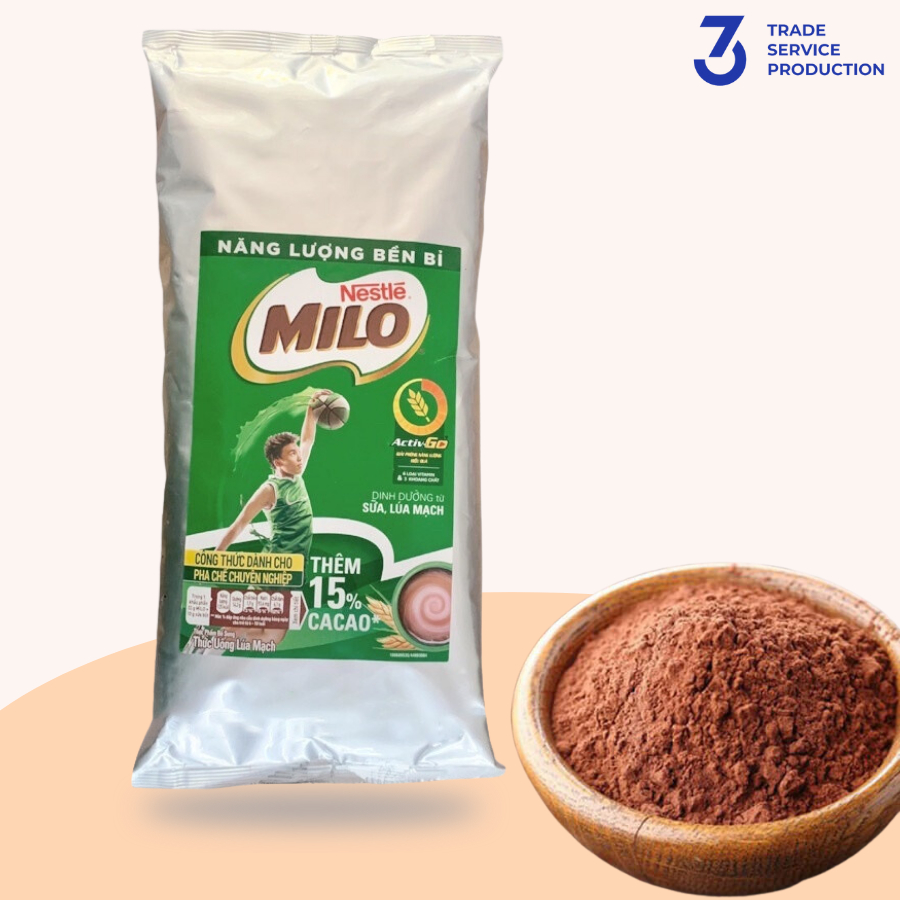 Bột Milo Nguyên Chất (thêm 15% Cacao) 1kg - Nestlé | Shopee Việt Nam