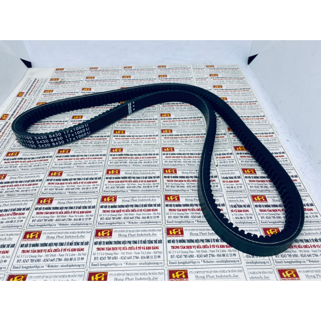 Dây curoa máy phát Hino Samco Xe khách 45C, Optibelt V15 1105 | Shopee ...