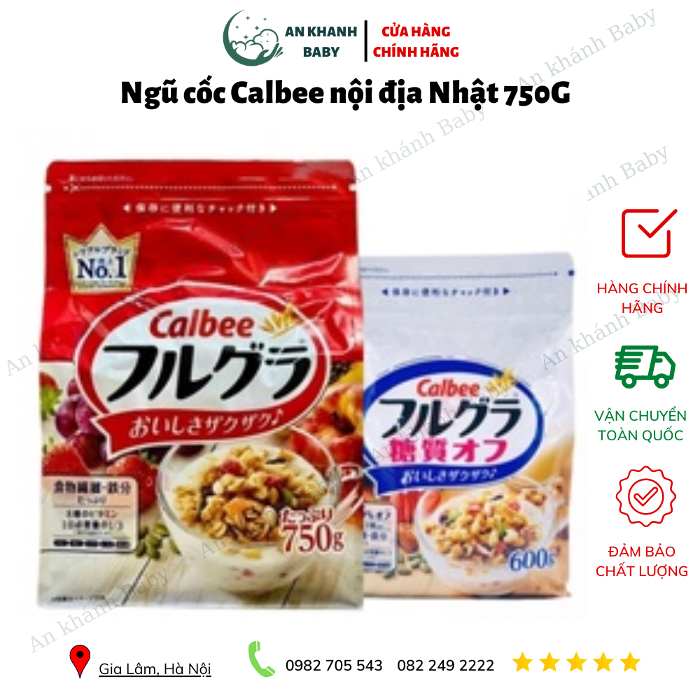 Ngũ cốc Calbee nội địa Nhật 750G (Date t11/2024) | Shopee Việt Nam