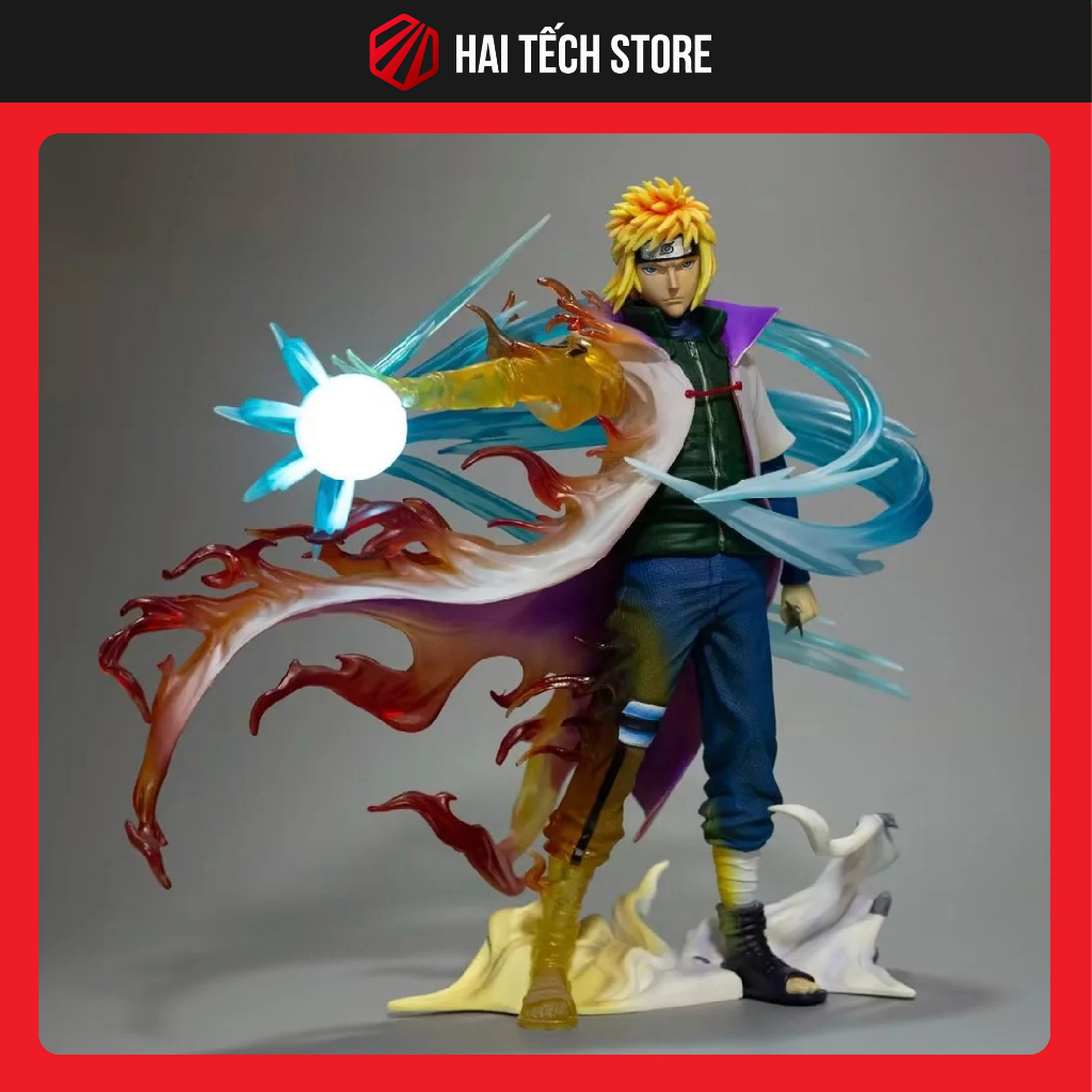 Mô hình anime Naruo nhân vật Hokage đệ tứ Minato hồi sinh ko LED ...