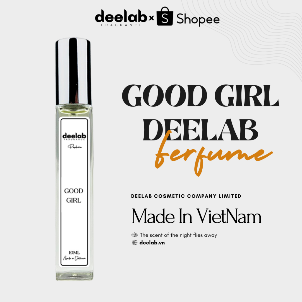 Deelab Good Girl Tinh Dầu Nước Hoa Nữ Deelab Good Girl Cá Tính Ngọt Ngào 10ml Dạng Xịt Tiện