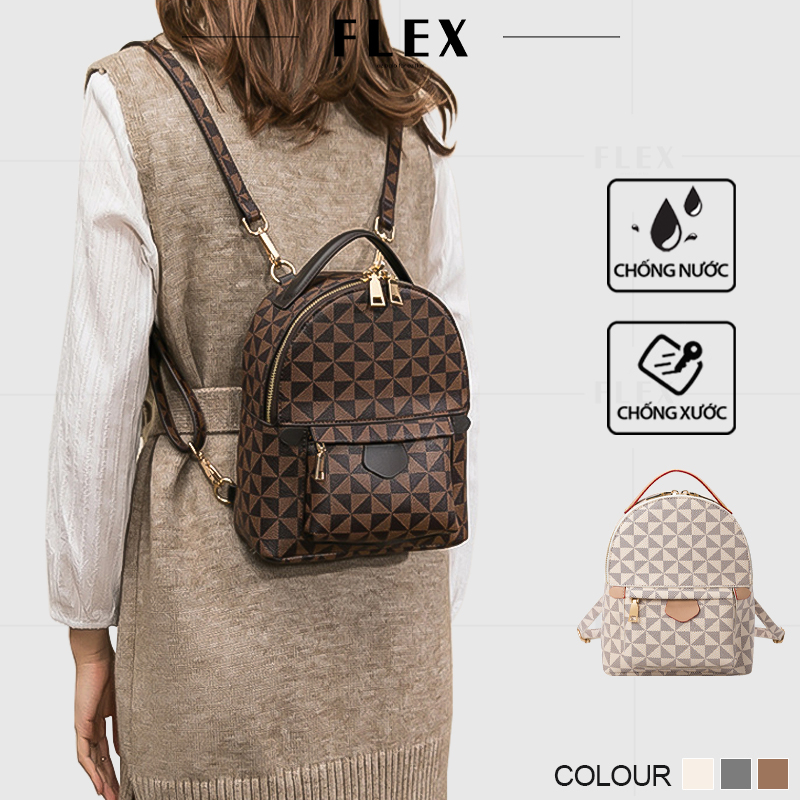 Balo nữ nhỏ gọn thời trang BLN13 da PU cao cấp chống nước chống xước ...