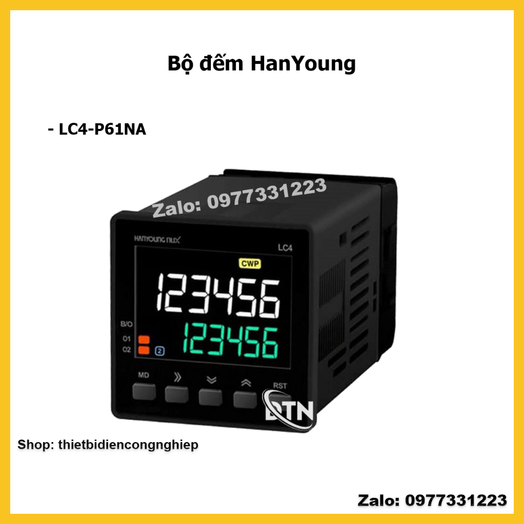 HanYoung Bộ đếm LC4-P61NA Hanyoung Nux | Shopee Việt Nam