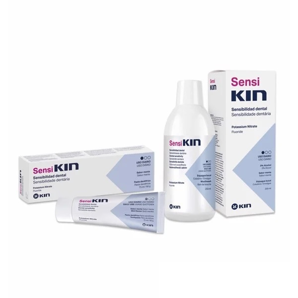 Nước súc miệng Kin Gingival và kem đánh răng Sensi Kin | Shopee Việt Nam