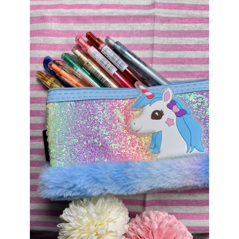 Túi đựng bút viết lông Kỳ Lân Cầu Vồng UNICON | Shopee Việt Nam
