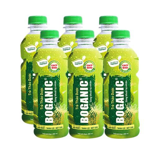 Trà thảo dược Boganic chai 290ml hàng chính hãng Traphaco giúp thanh ...