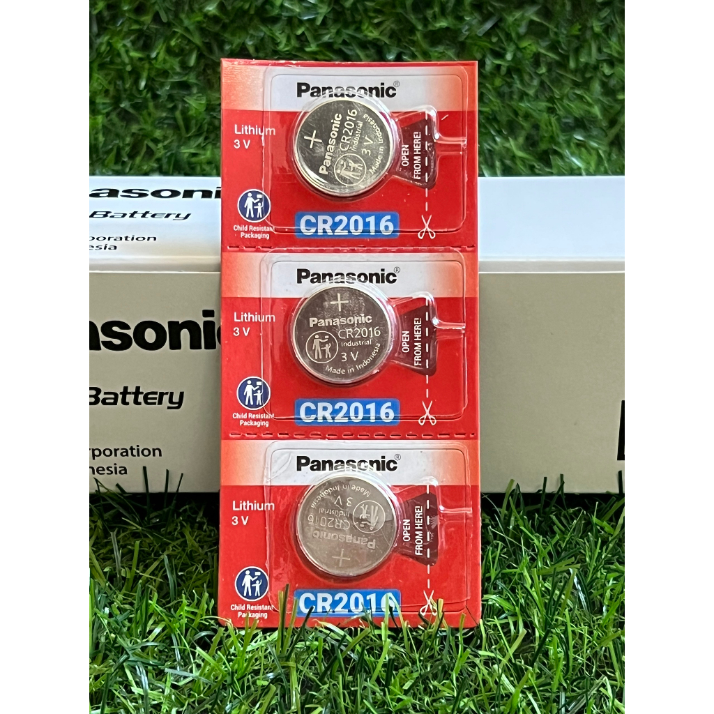 Pin Panasonic 3 viên CR2016 3V Lithium - Hàng Chính Hãng | Shopee Việt Nam