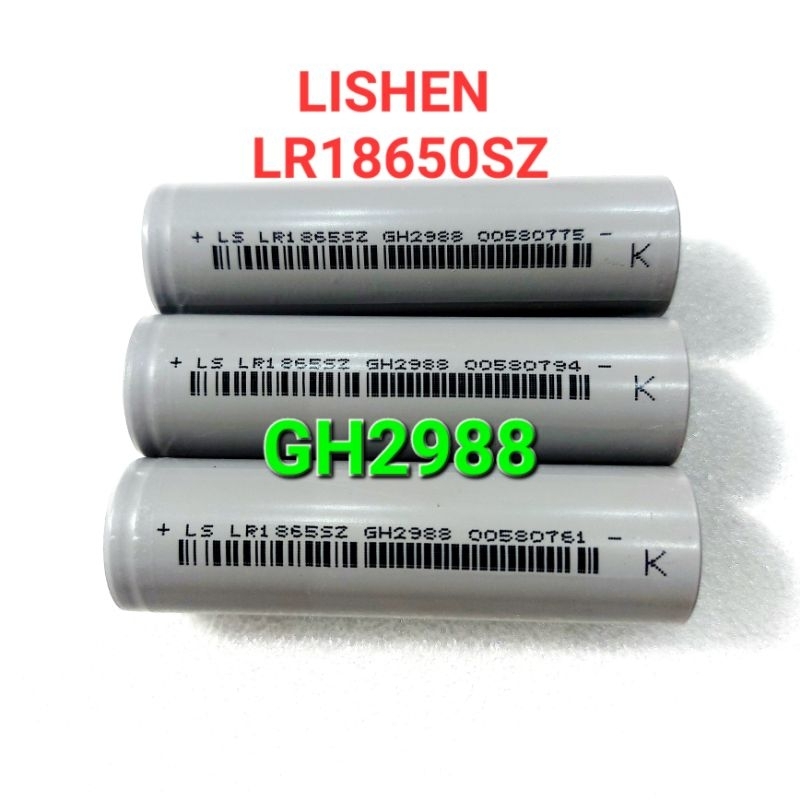 Cell Pin Lishen 18650 LR18650SZ GH2988 2600mAh [MỚI 100%] | Shopee Việt Nam
