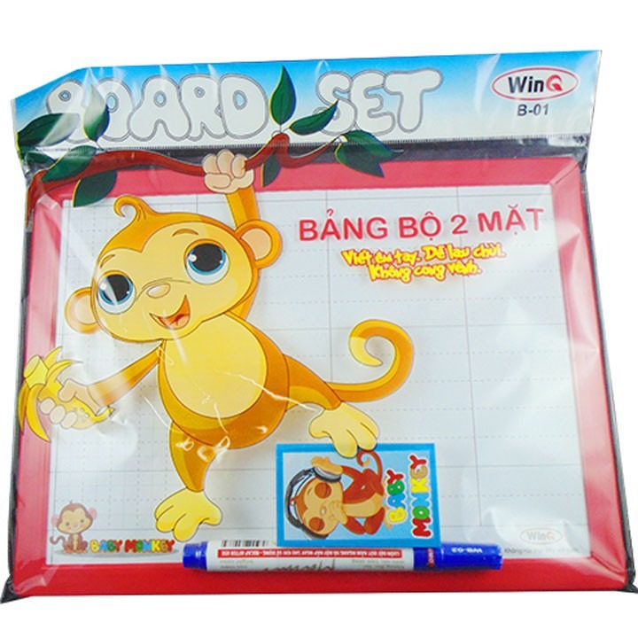 Bảng Bộ 2 Mặt Win B-01 Màu Ngẫu Nhiên | Shopee Việt Nam