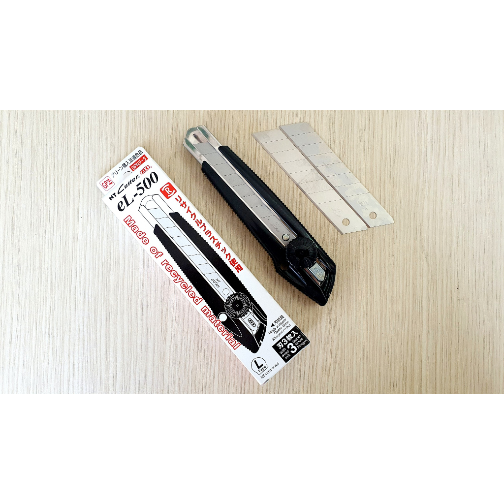 Dao rọc giấy Nhật NT Cutter EL-500 thép không gỉ - Made In Japan ...