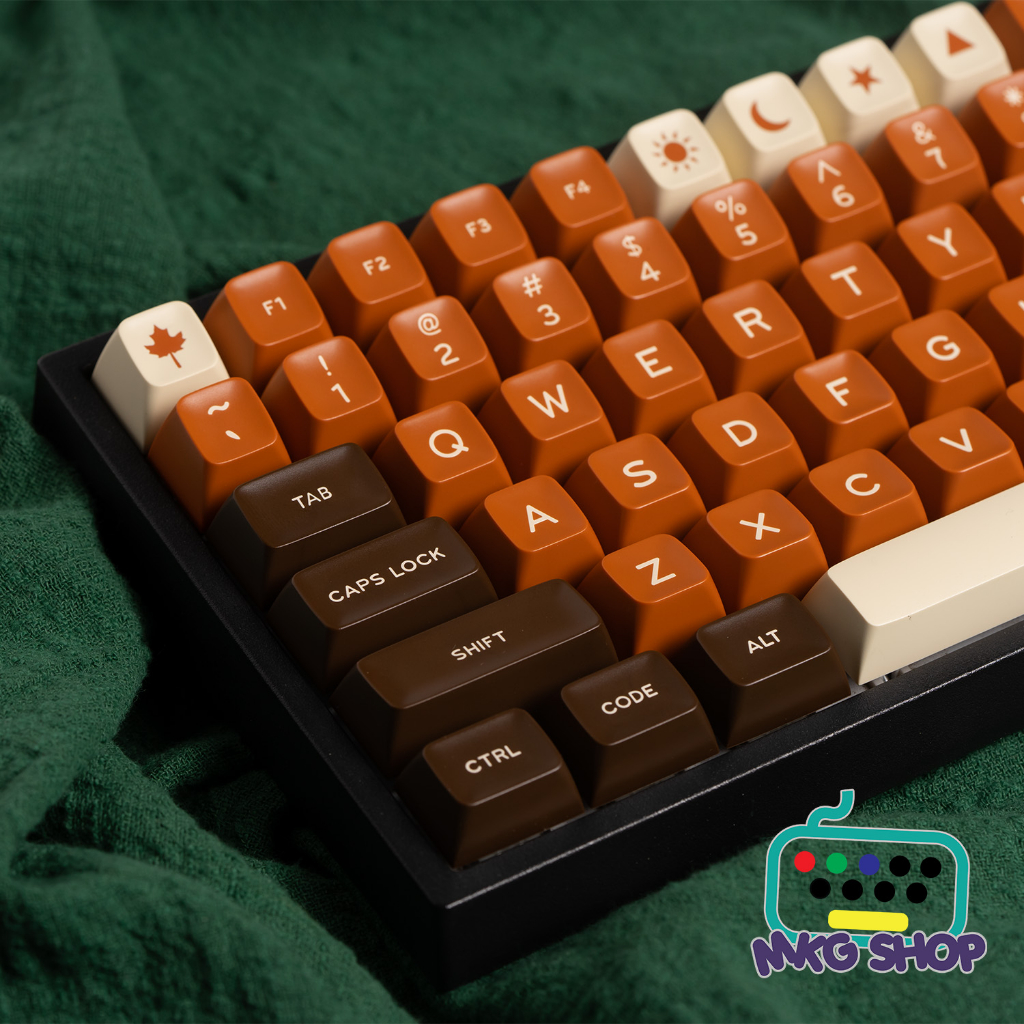 Keycap SA Rich Coffe, ABS doubleshot 173 nút bàn phím cơ rẻ đẹp ...