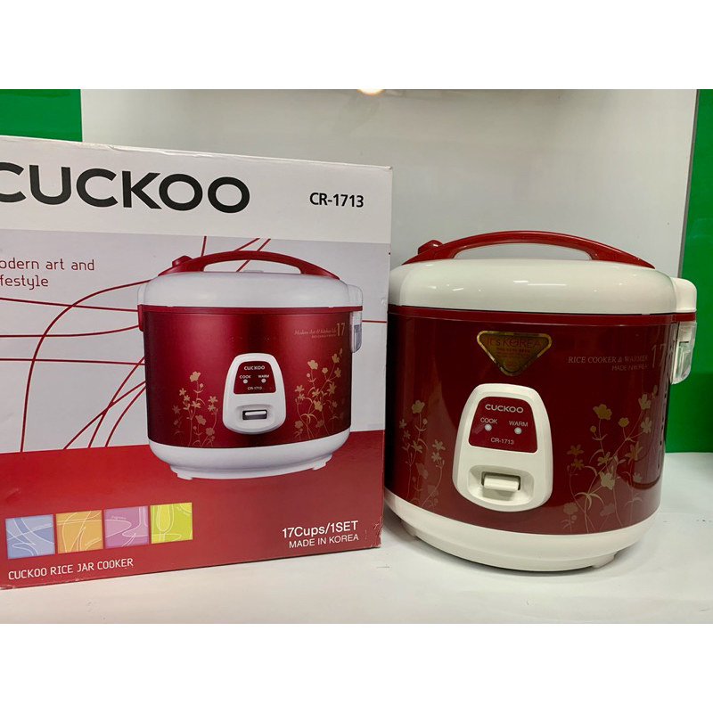 Nồi cơm điện Cuckoo CR-1713 - Nồi cơ,dung tích 3 lít,công suất 900W, Xuất xứ Hàn Quốc | Shopee ...